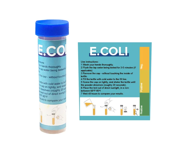 Escherichia E.coli Test Kit For Drinking Water Test,Wells,Pools,Hot ...