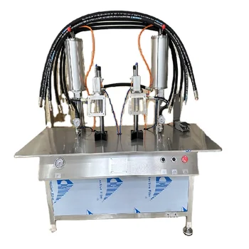 Semi Auto Aerosol Filling Machine Camping Stove Butane Refill 220g 250g ...