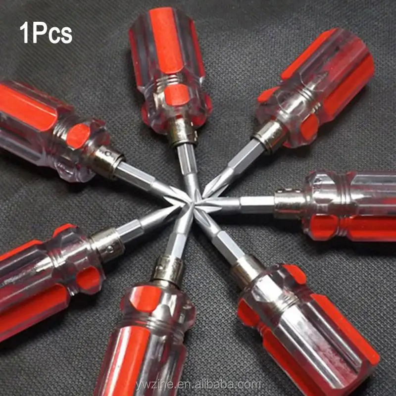 Mini Bidirectional Swivel Screwdriver Flat Tip Screwdriver Double ...