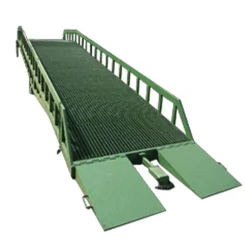 Portable Container Foldable Ramp Adjustable Bridge Forklift Loading ...