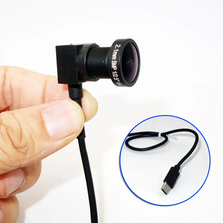 Wide Angle USB Camera - 15*15mm Micro Camera with Lens