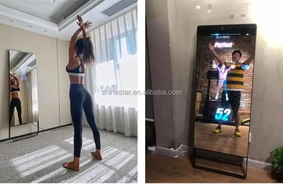 32" & 43" Magic Exercise Mirror - Smart Fitness Touchscreen