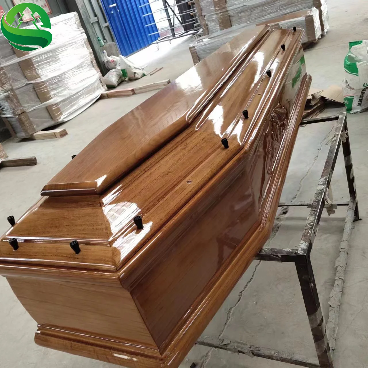 Cheap Coffins Funeral Supplies Casket Wood Cofin Funeral Coffin for ...