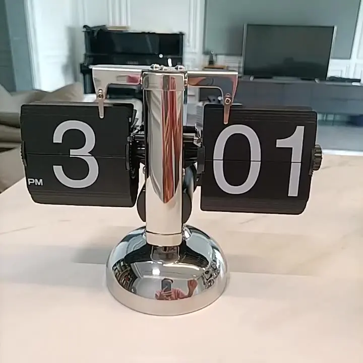 One Piece up Auto Flip Digital Clock - Perfect for Home Decor