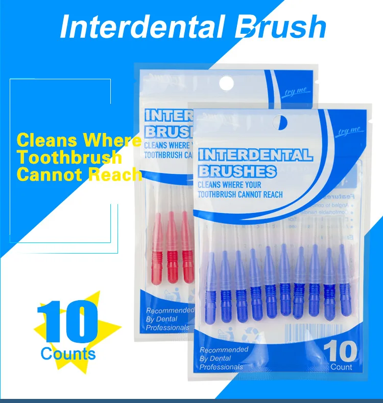 Private Label Soft Bristle I Shape Plastic Tooth Pick Dental Floss ...