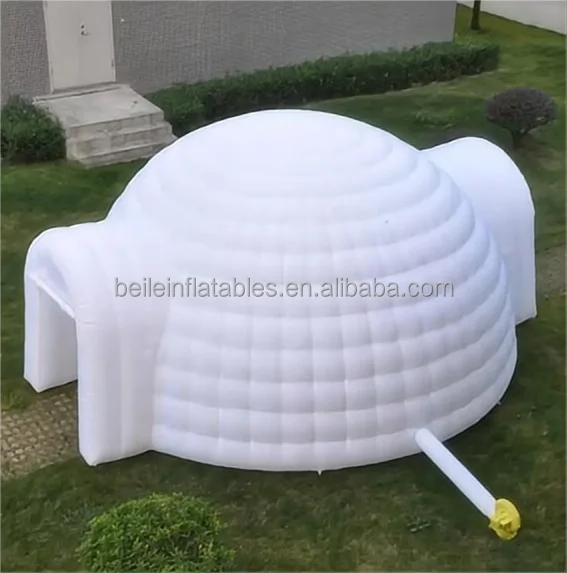 Beile Customized Giant Inflatable Igloo Dome Tent With Led Light - Buy ...
