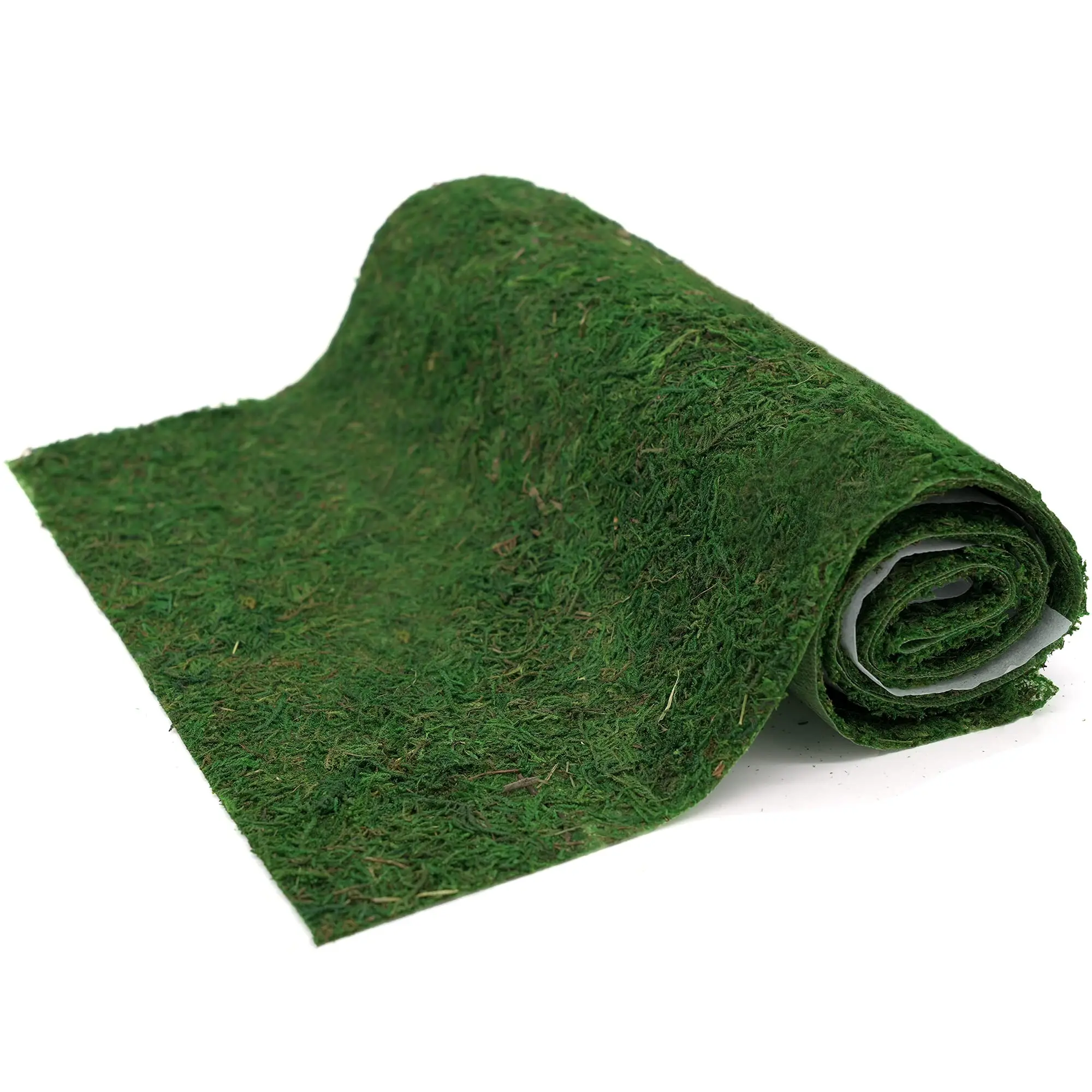 Artificial Forest Moss Craft Faux Moss Table Runner,Moss Mat For ...