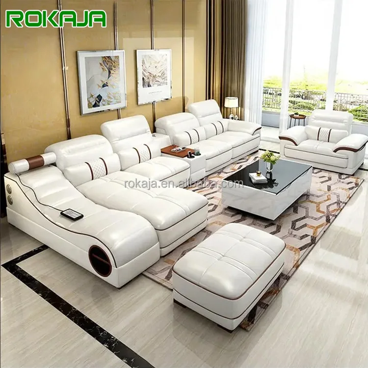 Sectional Music Sofa - Modern Design & Functional Comfort