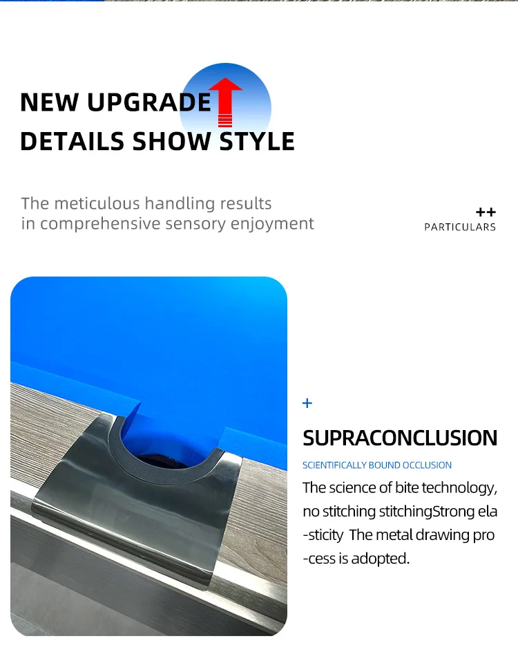 SDAIS 8-Pocket Star Maxima Billiard Table - Durable & Versatile