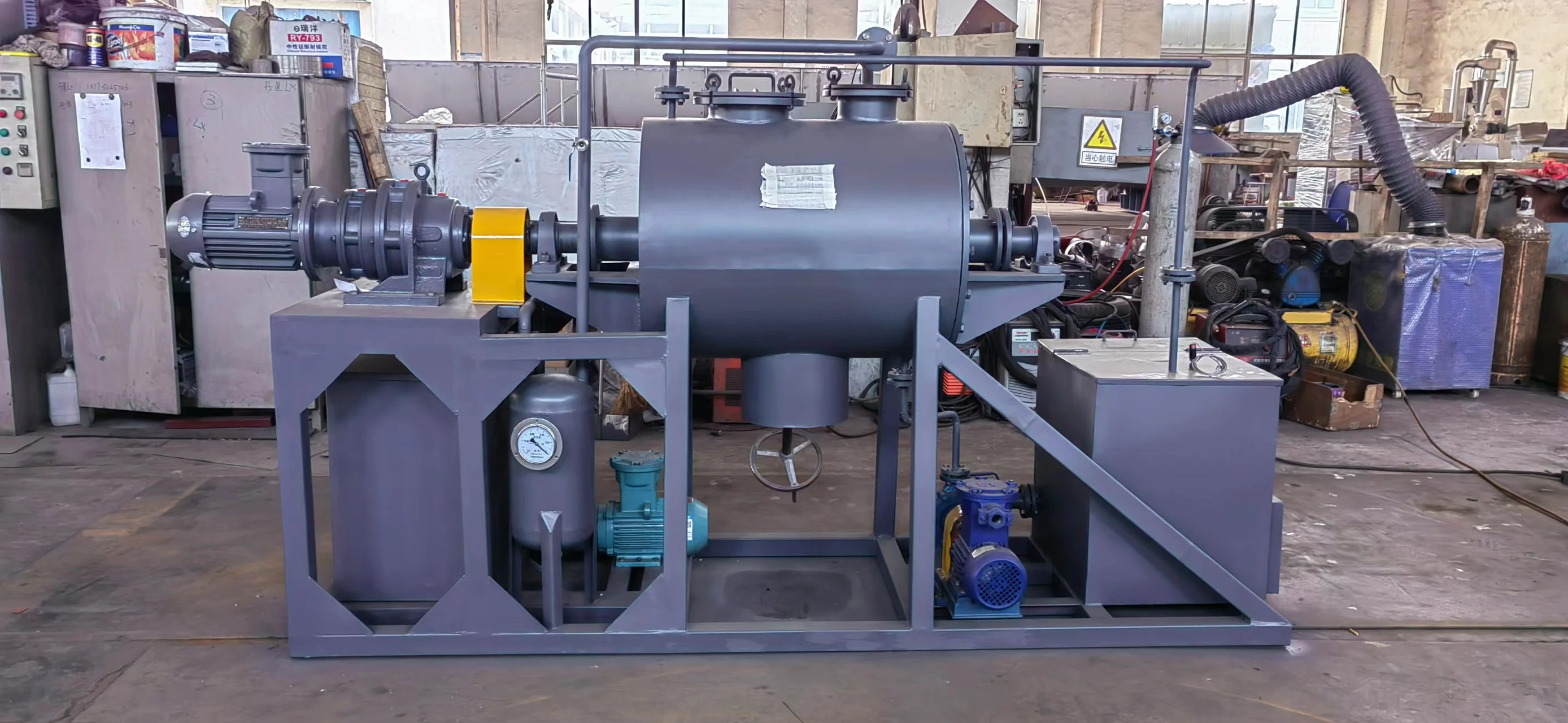 ZPG-500 300 L Vacuum Rake Dryer Organic Solvent Drying Equipment Vacuum ...