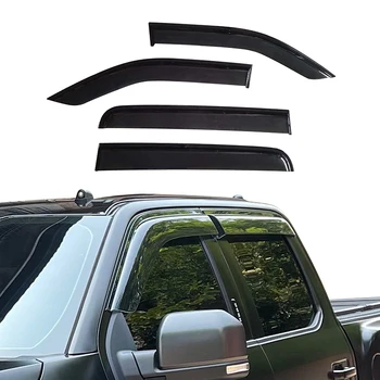 Truck Window Deflector For Ford F150 Supercrew 2009-2021 Wind Visors ...