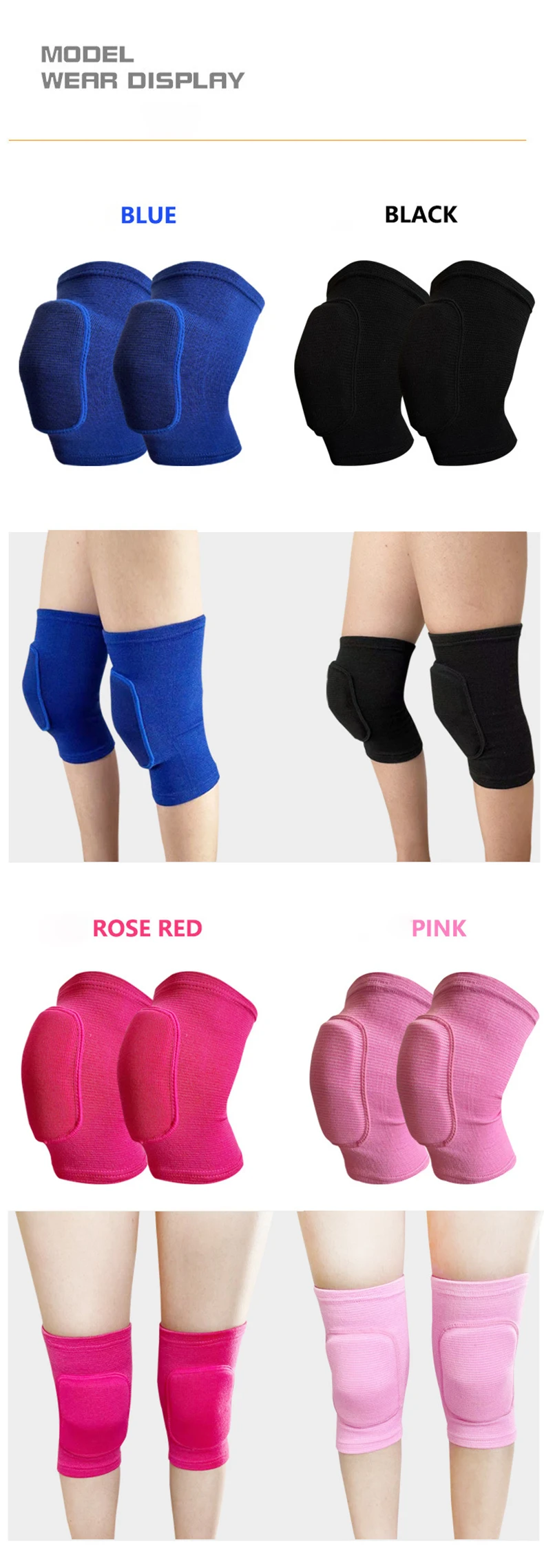 Nylon Dancing Knee Pads - Protection for Sports & Daily Life