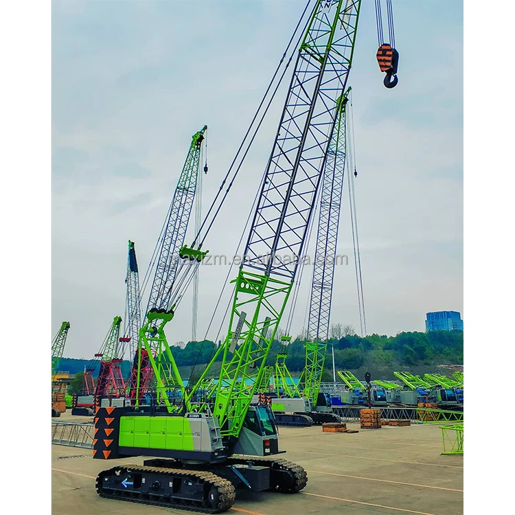New Product Hydraulic Crawler Crane 75ton Crawler Crane Zcc750 - Buy ...