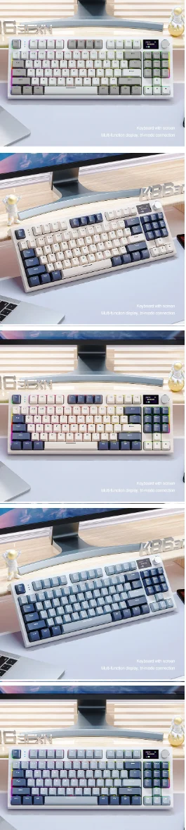 K86 Rgb Mechanical Gaming Keyboard With Smart Color Screen Supports ...