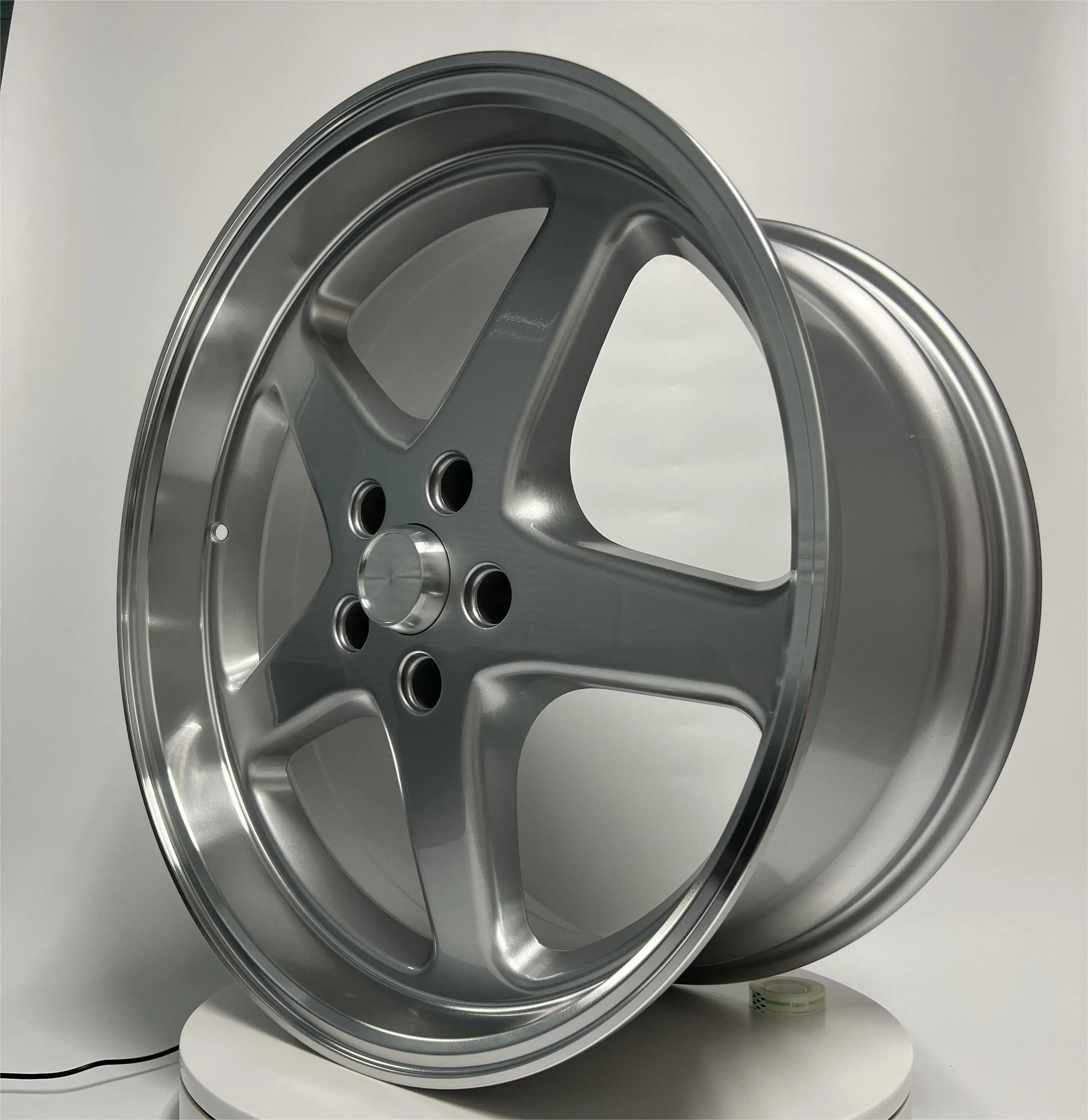 Stock 19x8.5 Inch 5*112/120 Et32-35 New Design Alloy Wheels In Factory ...
