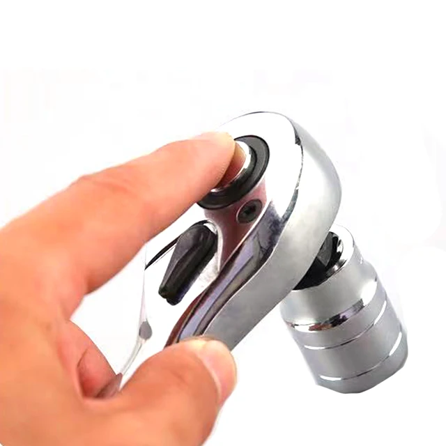 Multifunctional Quick-falling Manual Socket Ratchet Wrench - Buy Wrench ...