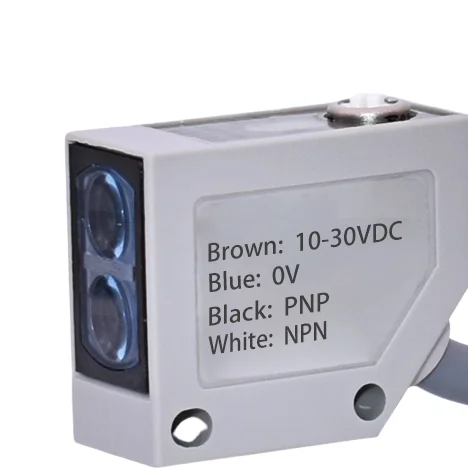 BXUAN Infrared Proximity Sensor NPN & PNP Two Output 15cm Diffuse ...