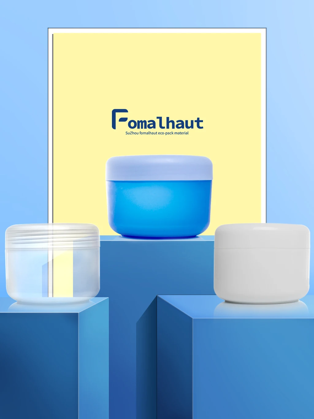 Fomalhaut Eco-Friendly Bio Degradable PP Jar for Cosmetics