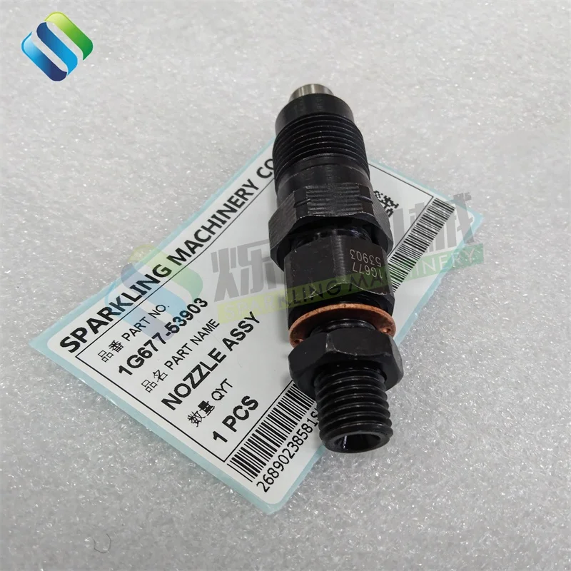 Skgm 1g677-53903 Kx71 U25 Construction Machinery Parts Fuel Injector ...