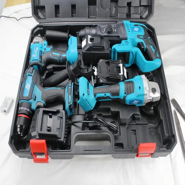 Cordless Battery Angle Grinder Rotary Impact Wrench Rotary Hammer Drill ...