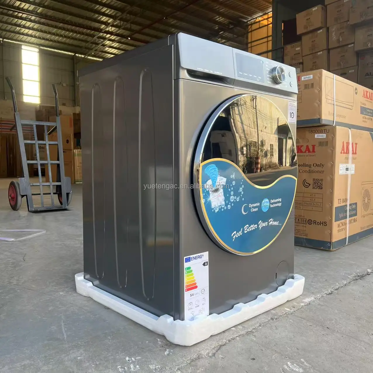 LG 12kg Front Loading Washing Machine - Smart Wash, 15 Min Quick Wash ...