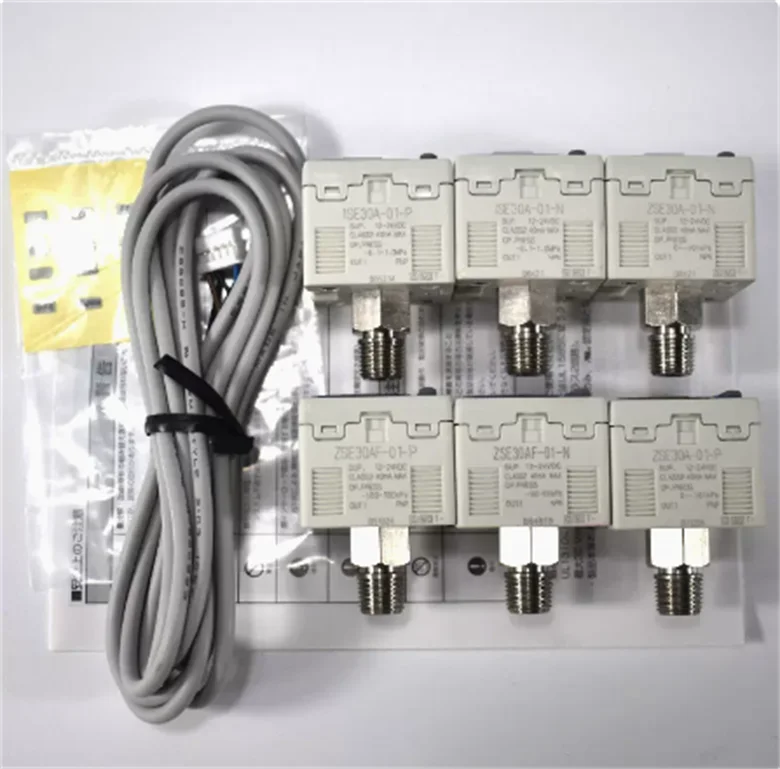 Smc High Precision Digital Pressure Switch Zse30af-01-a-l Vacuum Mixed ...