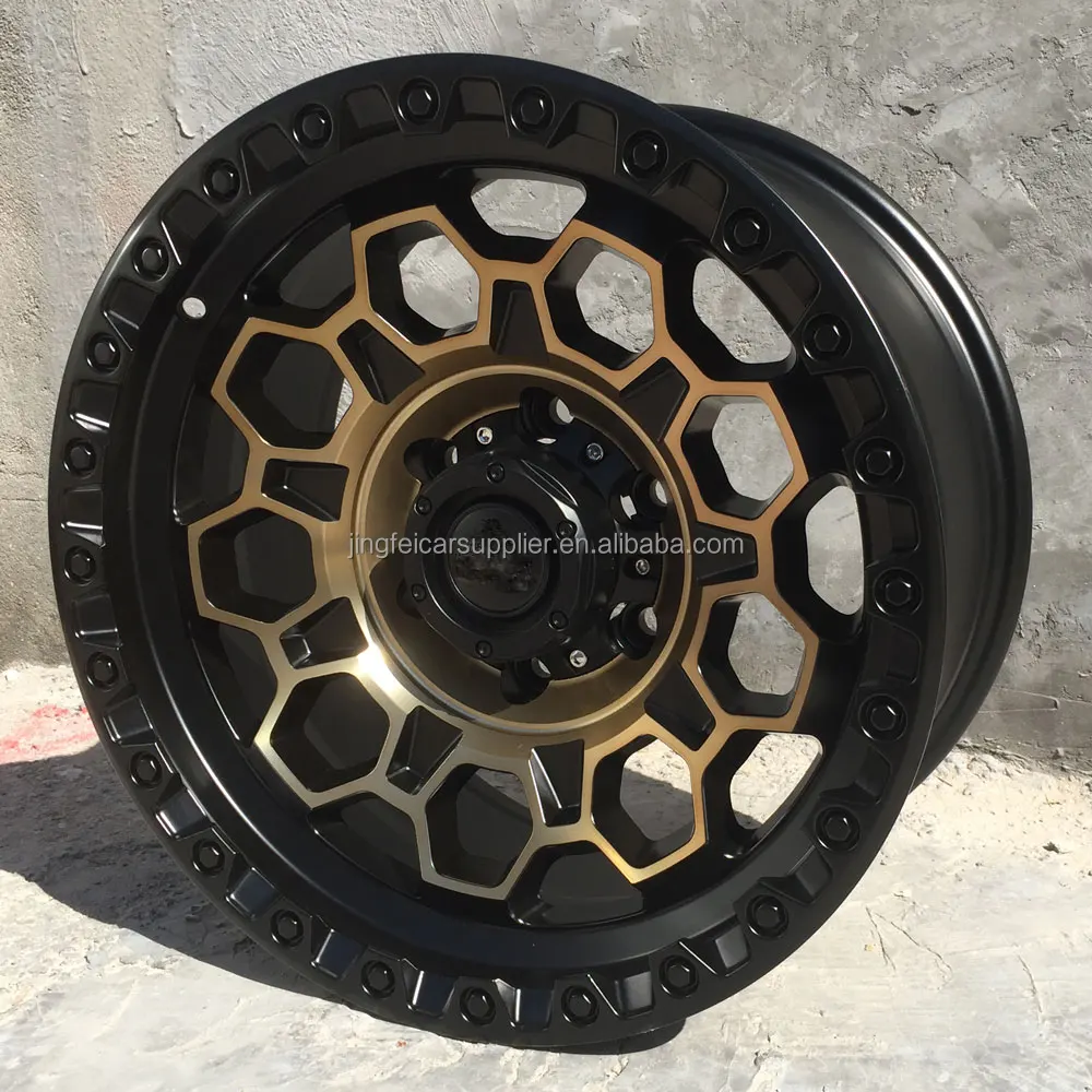 Aluminum Wheels 4x4 Wheel Rim Pickup Wheels 5x150/127 Matte Black 6x139 ...