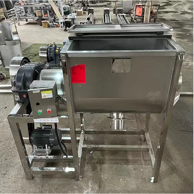 Horizontal Mixer Powder Mixer Food Grade Flour Electric Heating Food ...