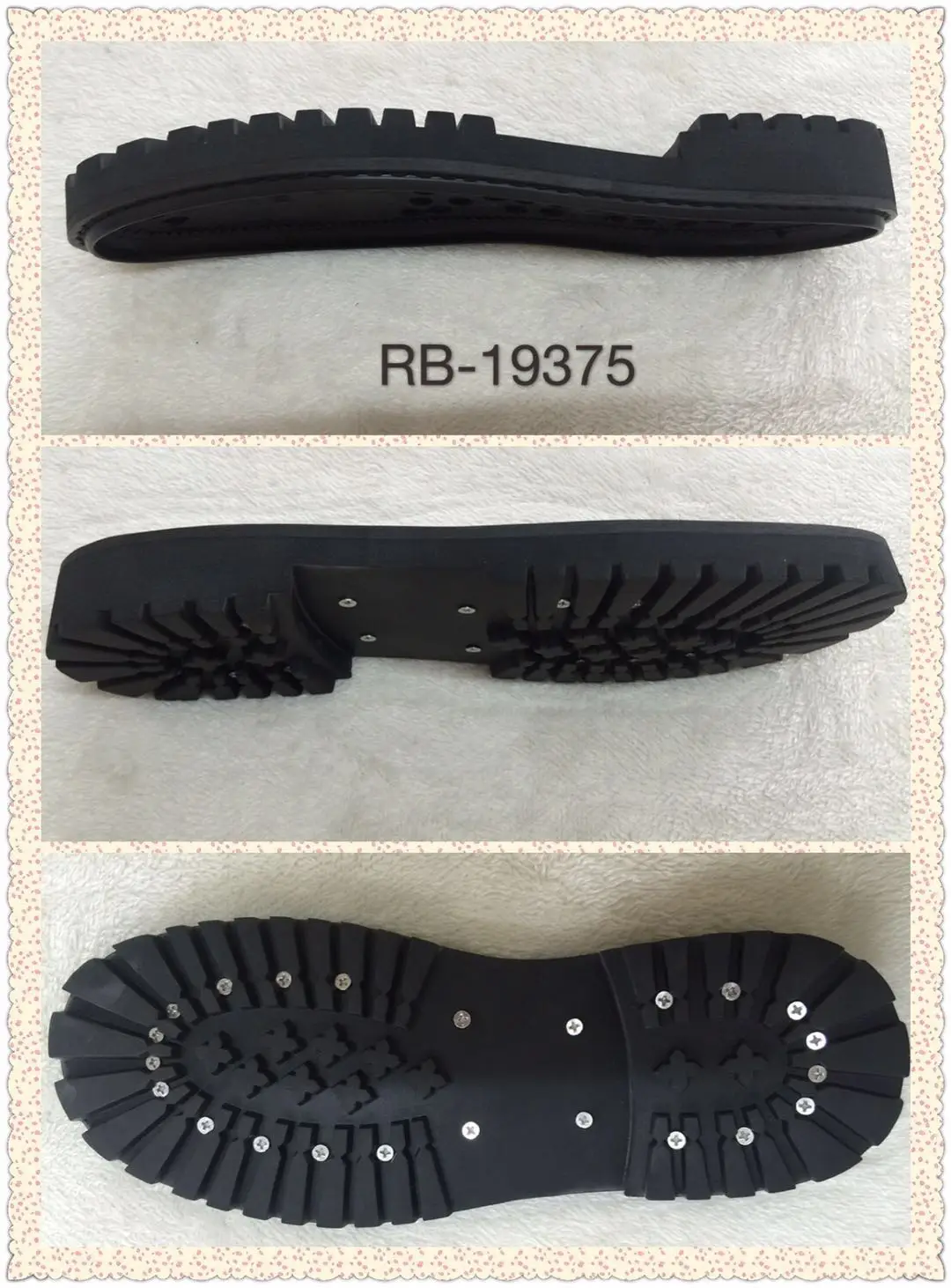 Zhiya China High Quality Manufacturing Tpr Casual Sole Vibram Rubber ...