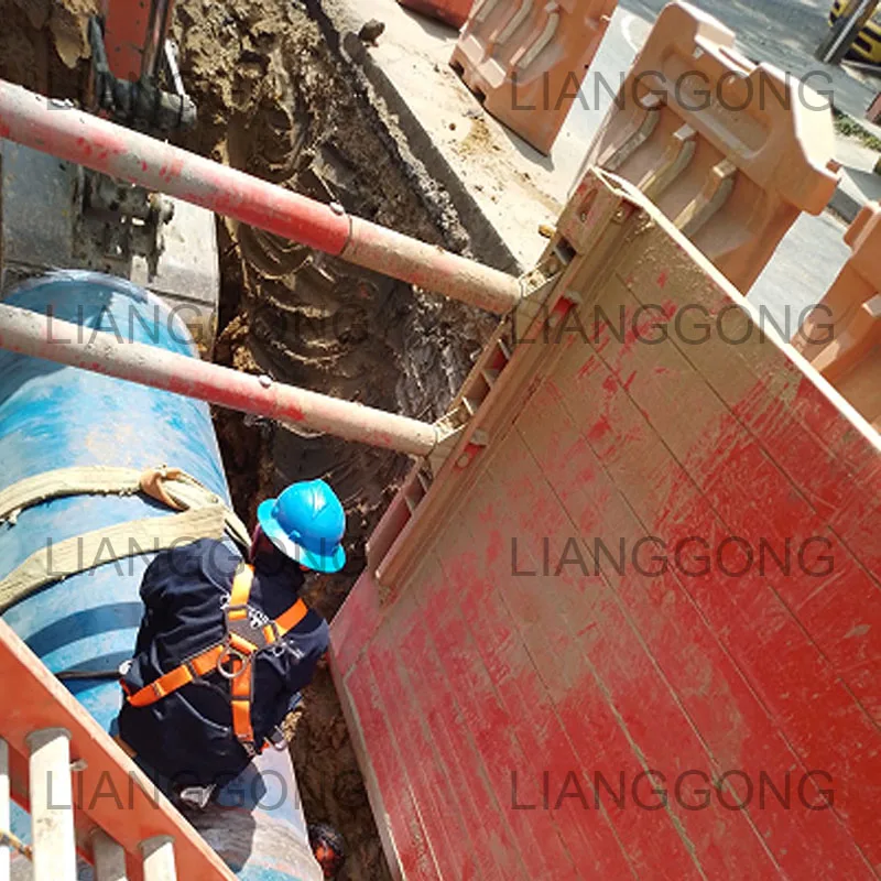 Versatile Adjustable Steel Safe Manhole Trench Box Formwork Shoring As ...