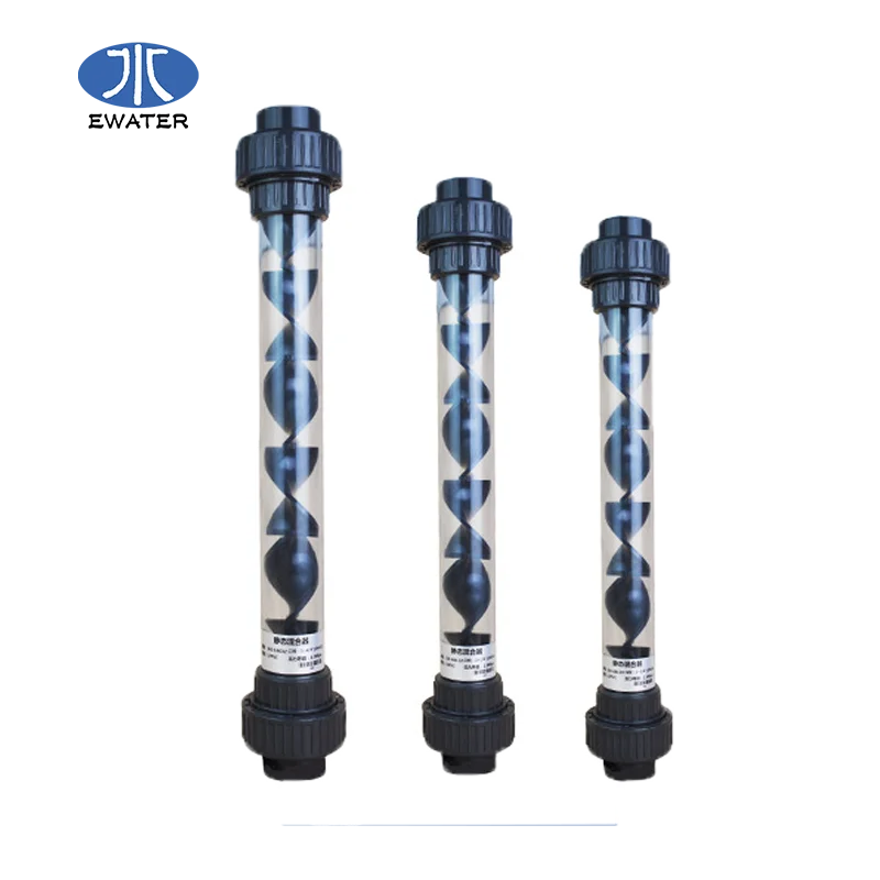 Factory Price UPVC Static Mixer Nozzle Tube for Water Treatment ...