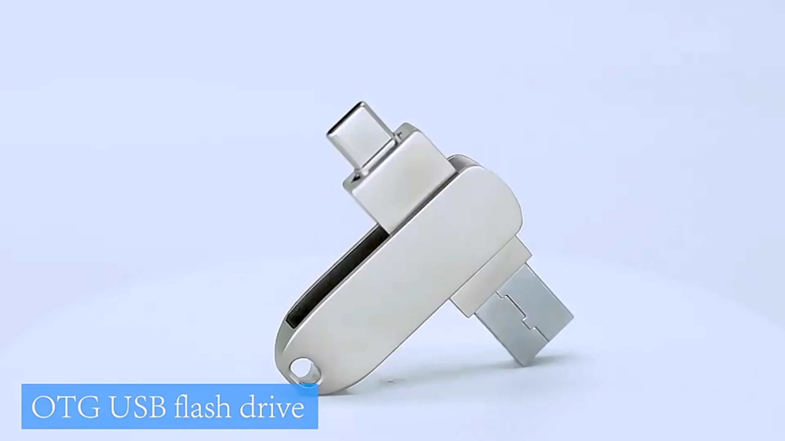 Swivel Type C Metal Memorias Usb Flash Disk 3.1 2.1 High Speed 16gb ...
