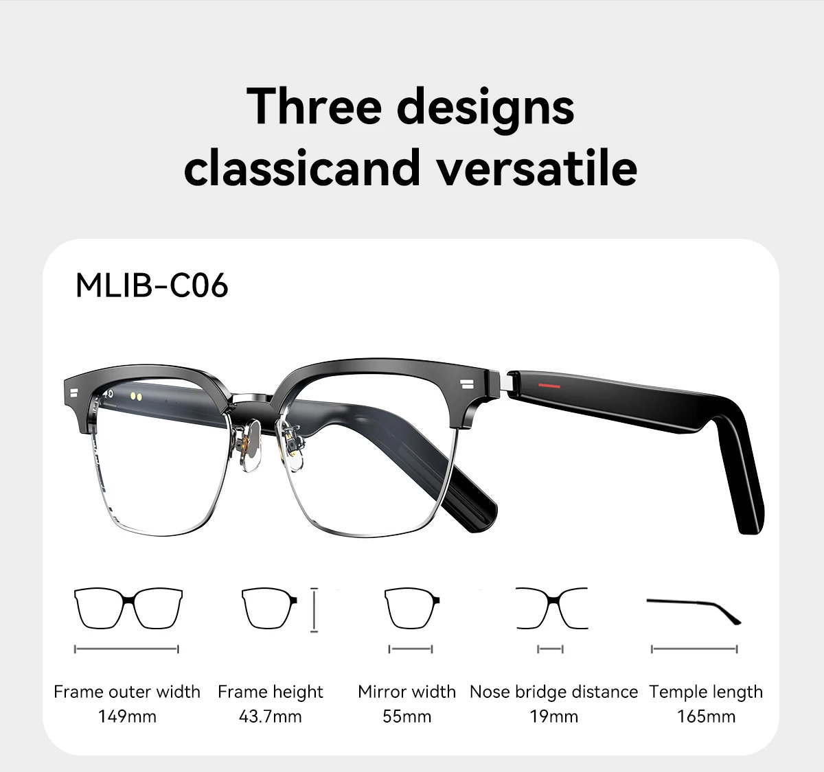 Multifunctional Smart Bluetooth Glasses E10,Wifi With Camera Can Be ...