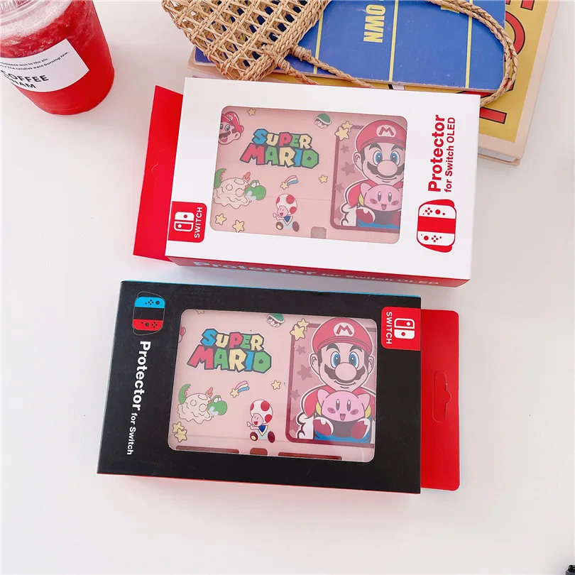 Mario Nintendo Switch Oled Console Case Protective Cover Soft Ns Cover ...
