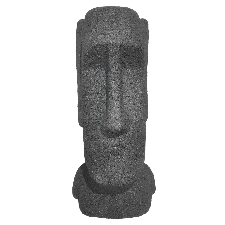 Easter Island Figure Moai Garden Statue In Stone Color - Buy Moai ...
