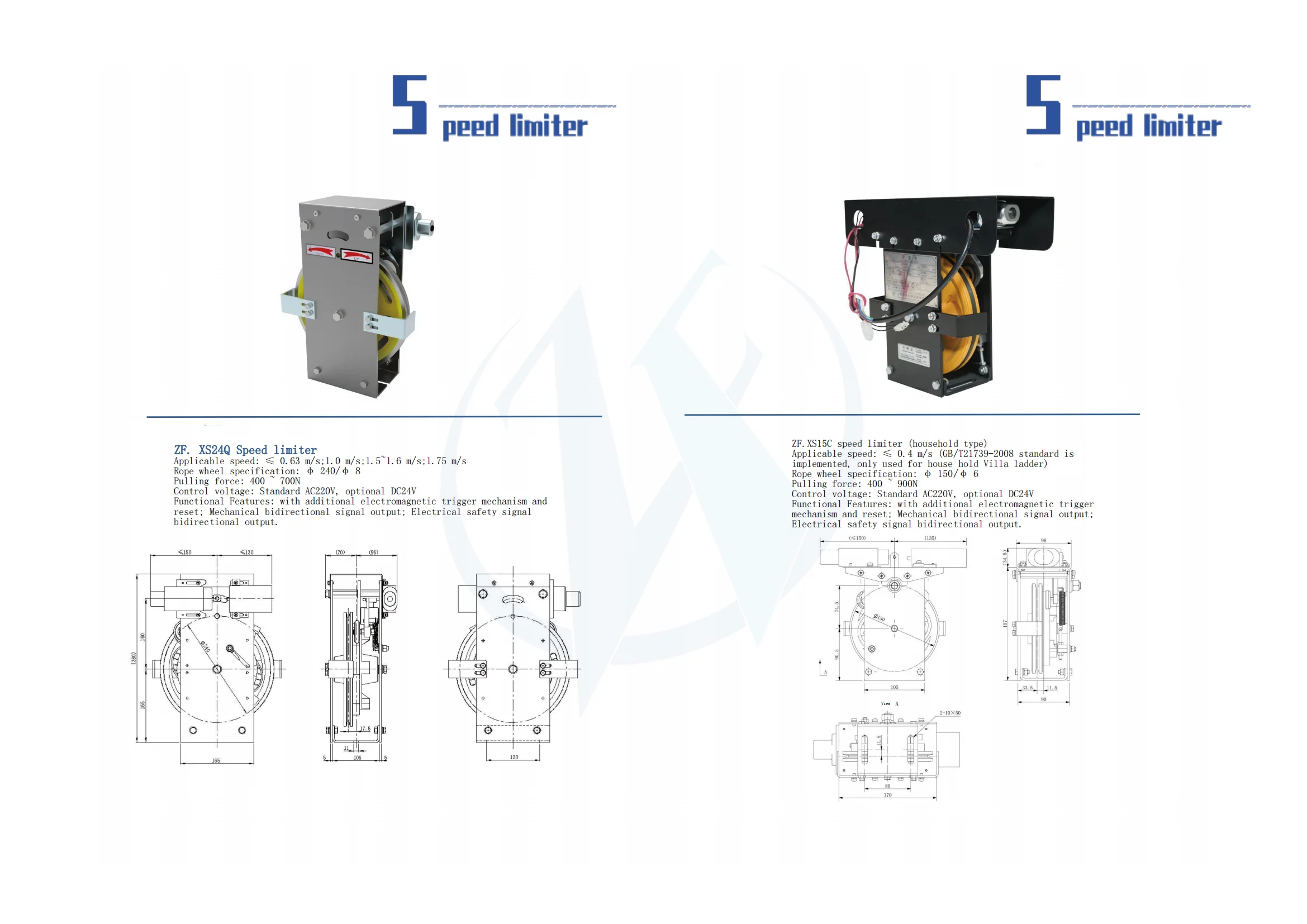 Elevator Governor Mechanism - Speed Limiter for Safety