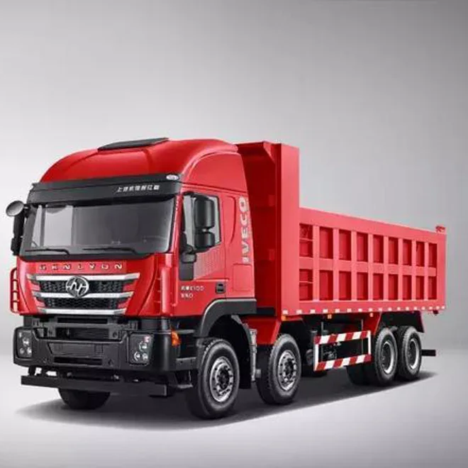 China Hy Genlyon 420hp 390hp 10x8 8x4 Heavy Truck Tipper Dump Truck For ...