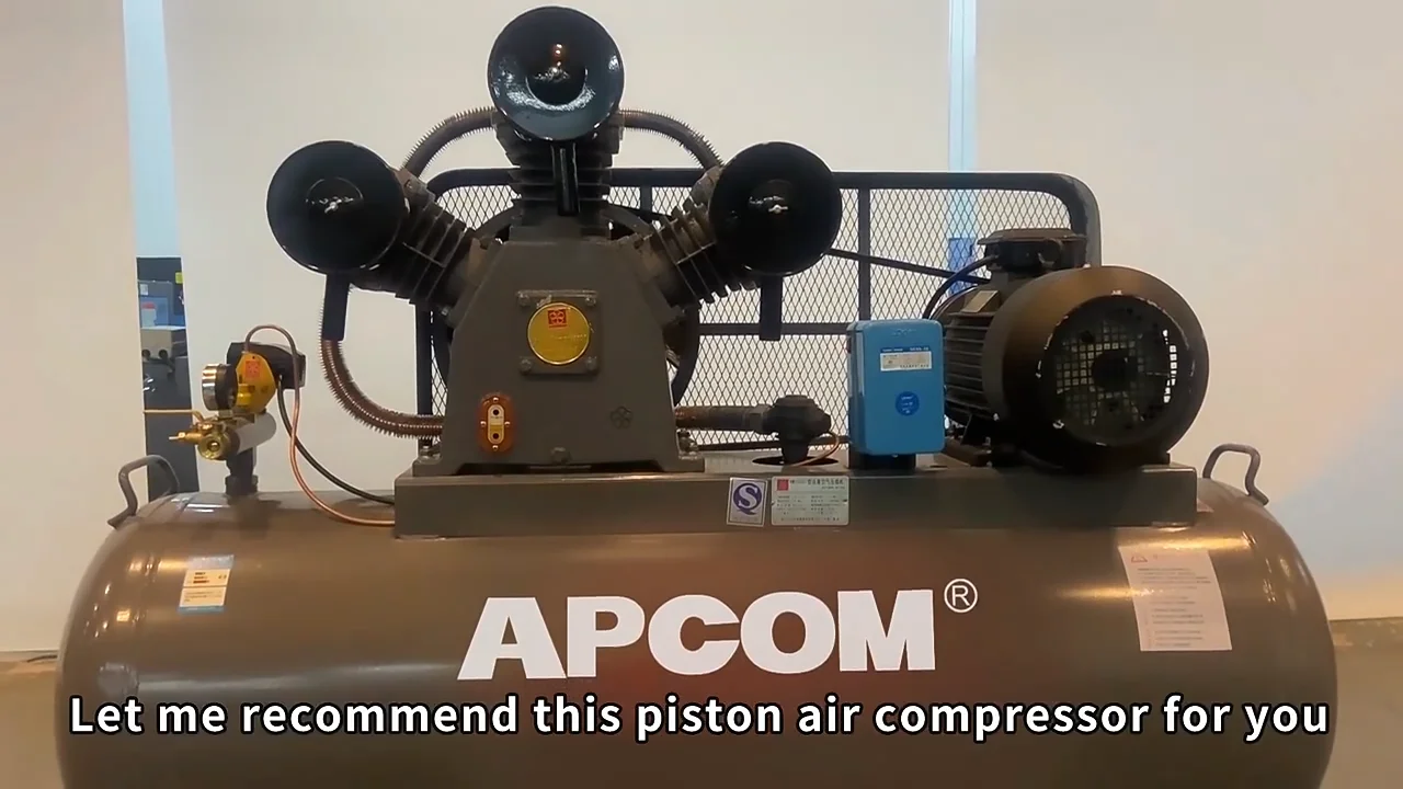 Apcom Aircompressors 8 12 Bar 40cfm 10hp 7.5kw Piston Air Compressor ...