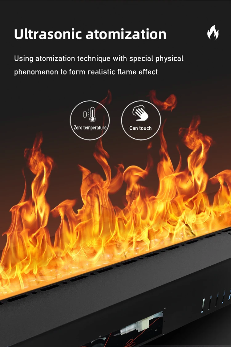 Hot Sale 60 Inch Led Water Vapor Steam Atomizing Remote Control ...