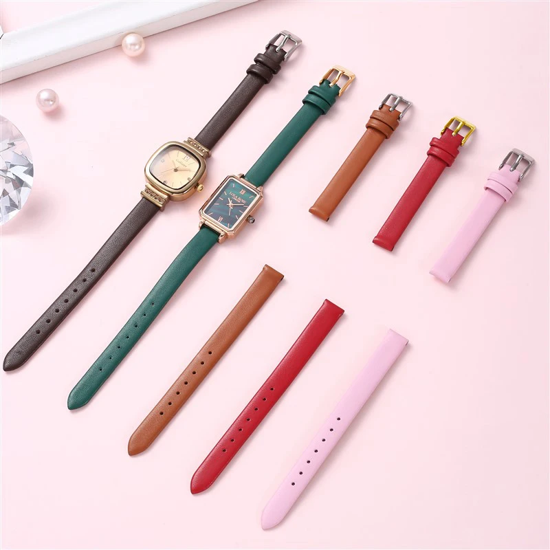 Real Animal Skin Watch Band For Women Handmade Full Grain Leather ...