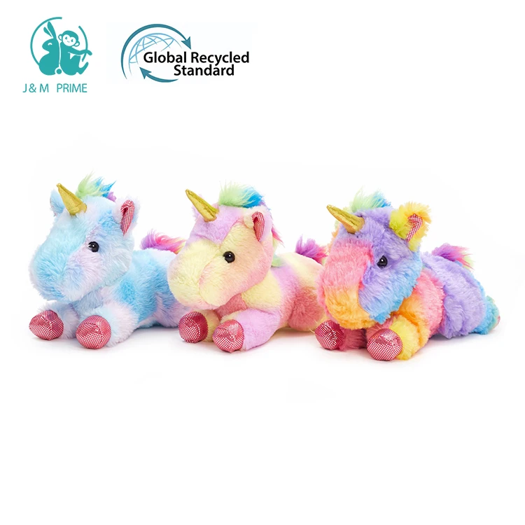 Wholesale Cute Kawaii Rainbow Unicorn Animal Plush Customized Toys ...
