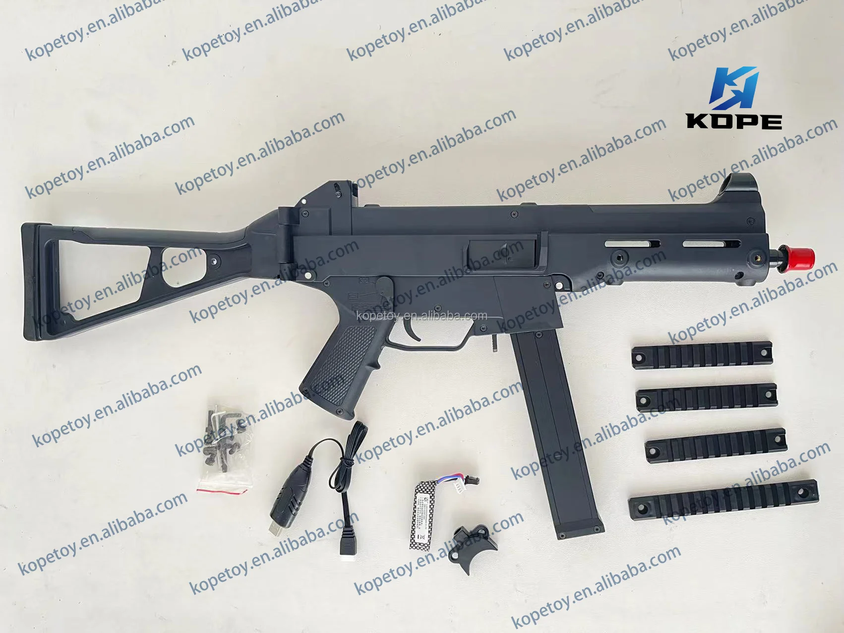 Kopetoy Ump45 Chip Assault Rifle Metal Gear Toy Guns Gel Blaster Kids ...
