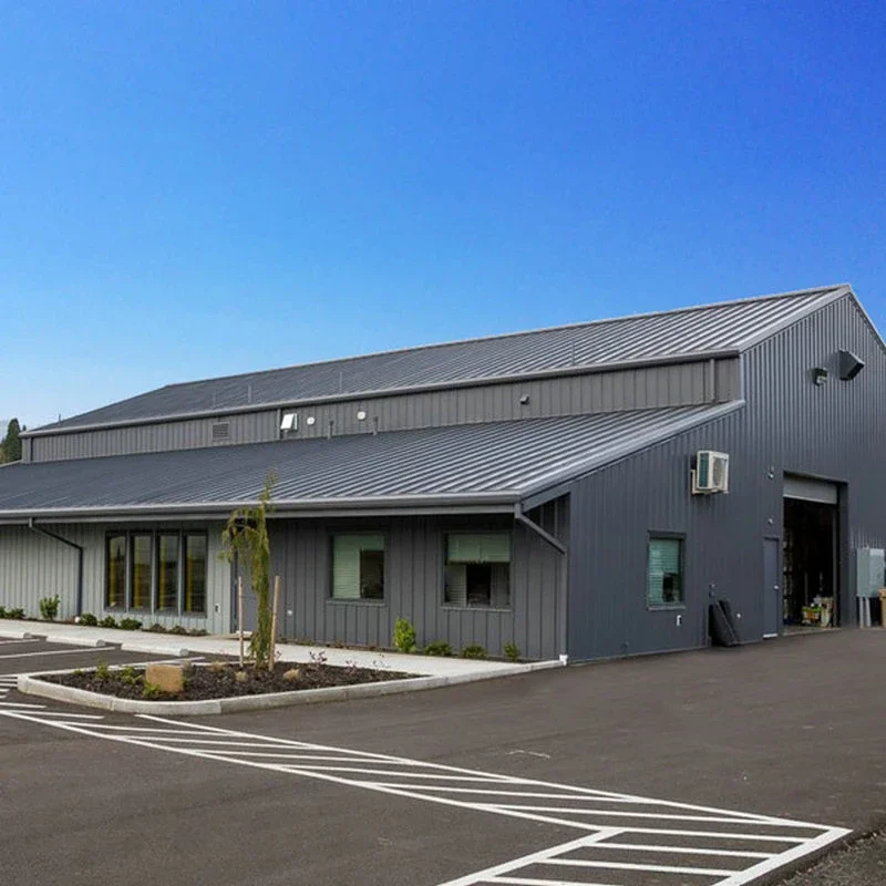 Customized And Easy Build Prefab Metal Frame Steel Storage Building ...