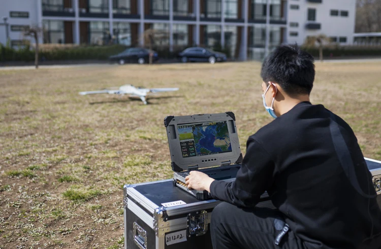 Foxtech GS-75U Dual-Screen Ground Control Station for UAV