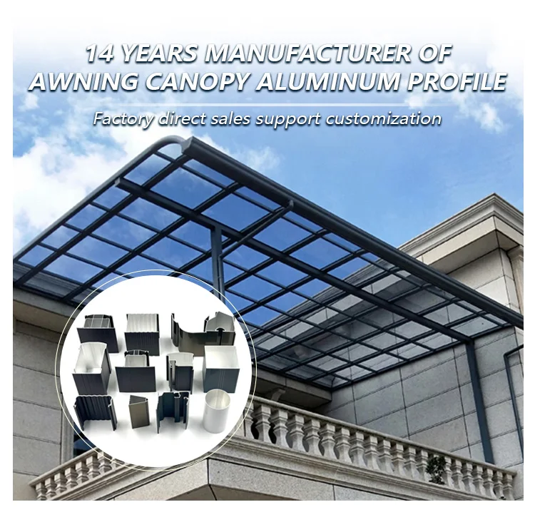Pc Awning Aluminum Posts Extrusion Profile For Canopy - Buy Aluminum Awning Posts canopy ...