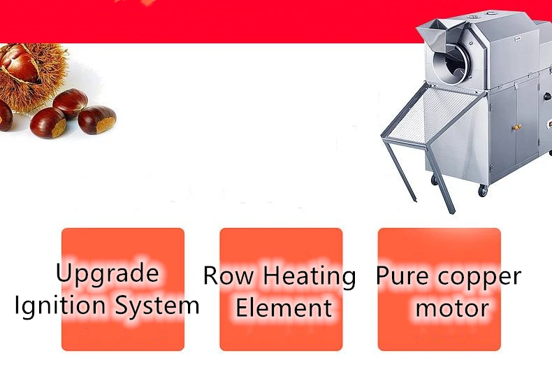 Full Automatic Soybean Groundnuts Macadamia Hazelnut Peanut Cashew ...