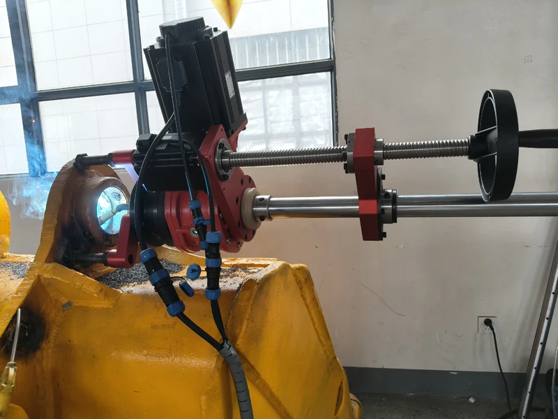 Portable Line Boring and Bore Welding Machine for Excavators