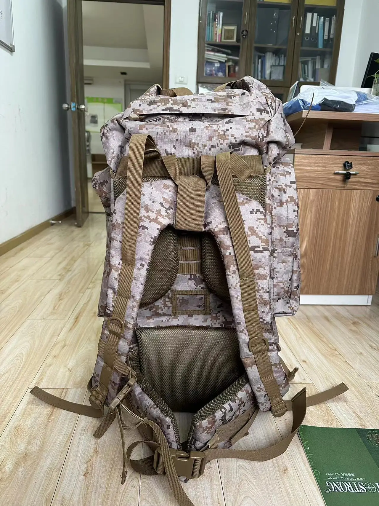 Outdoor knapsack Large Surplus Tactical Backpack Field Pack Desert ...