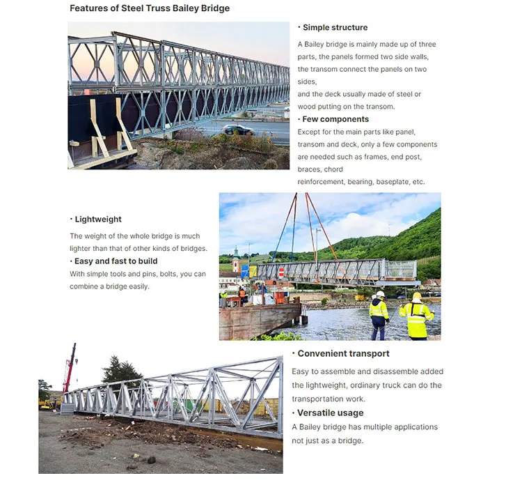 Simple Steel Bridge Steel Structure Footbridge In China - Buy Metal ...
