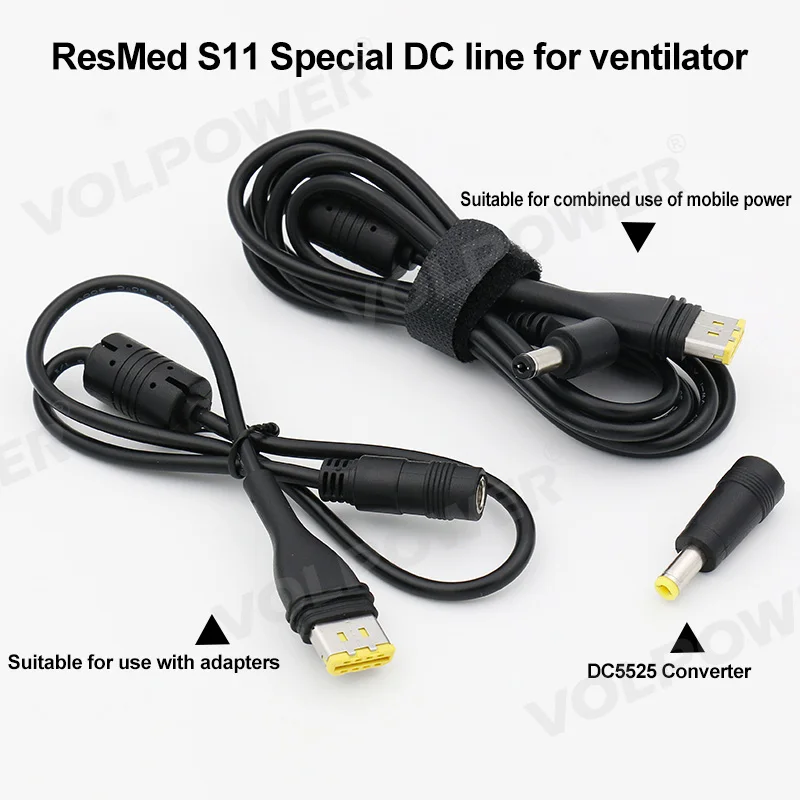 ResMed Ventilator Dedicated DC Cable Socket DC5521---ResMed AirSense 11 ...